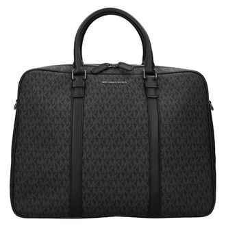 Michael Kors Dokumententasche aus Kunstleder - - Bags - Damen - Schwarzk - ONE SIZE