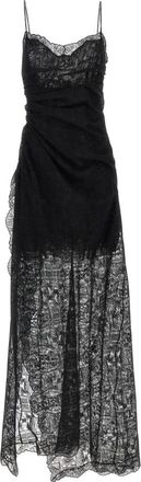 Ermanno Scervino Femme, Robes, Noir, Taille: 36 FR Long Dress in Majolica Lace