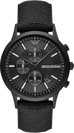 Emporio Armani Homme, Accessoires, Noir, Taille: ONE Size Montres
