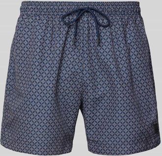 HUGO BOSS Badehose mit Allover-Muster Modell VIBE