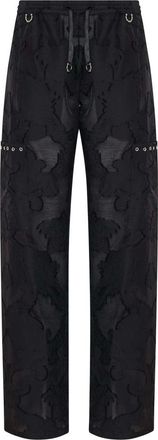 John Richmond Femme, Pantalons, Noir, Taille: 36 FR Straight Pantalons