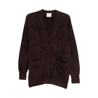 Forte_Forte Mein Strick-Cardigan - - Knitwear - Damen - Braun - XS