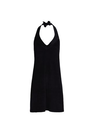 Saison 1865 kurzer Wattestäbe Groove Schwamm - schwarzes Kleid