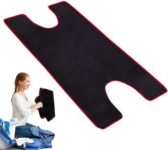 Generico Matte unter dem Fahrrad, Trainingsmatte f&uuml;r Fahrrad&uuml;bungen, Anti-Slip-Pads, Bodenhandtuch, Klebeband, wiederverwendbar