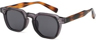 Generic Lunettes De Soleil UV400 Tendance For Hommes, Id&eacute;ales For La Conduite En Ext&eacute;rieur Et Les Photos De Soir&eacute;e For Femmes.(Gray)