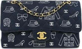 Chanel 2002 Schultertasche mit Klappe - Blau
