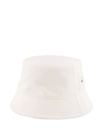 Gucci Fischerhut mit Logo-Patch - Nude