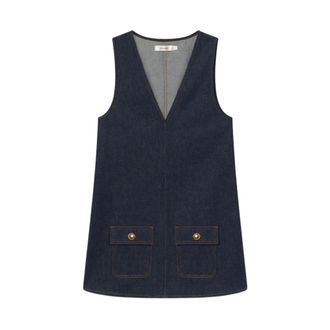 Frame Denim Dress Frame E26 - - Dresses - Damen - Blau - M