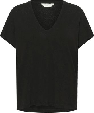 Part Two Femme, Tops, Noir, Taille: 46 FR T-Chemises