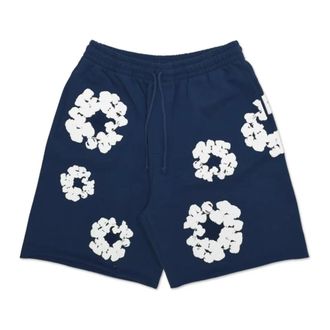 Denim Tears Herren, Shorts, Blau, MGr&ouml;&szlig;e
