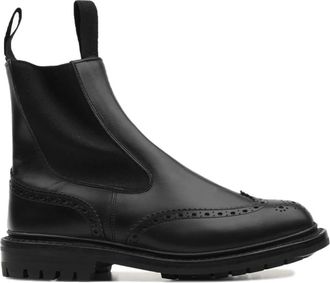 Trickers Femme, Chaussures, Noir, Taille: 38 1/2 EU Silvia Chelsea Boot