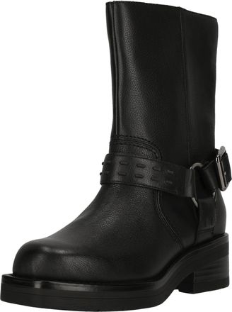 Clarks Bikerboots Rebelle Up Black Leather