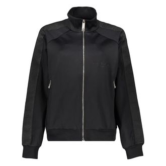 John Richmond Logo Band Full Zip Hoodie - - Sweatshirts & Hoodies - Damen - Schwarzk - L