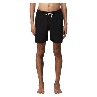 Polo Ralph Lauren Homme, Maillots de bain, Noir, Taille: XL Traveller Mid Trunk