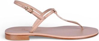 Paolo Ferrara Femme, Chaussures, Rose, Taille: 37 EU Sandali Infradito in Nappa