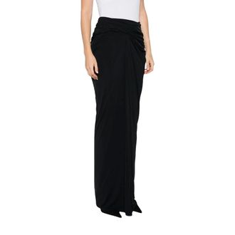 Entire studios Entire Studios - Jupe Maxi Drap&eacute;e - Femme - Jupes - Noir - Taille: 36 FR