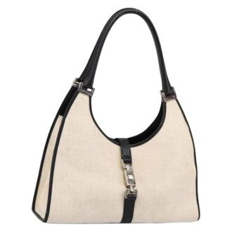 Gucci Sac bandouli&egrave;re vintage doccasion - Femme - Pre-owned - Beige - Taille: ONE Size