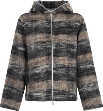 Our Legacy Homme, Pulls, Brun, Taille: S Full Zip Hood