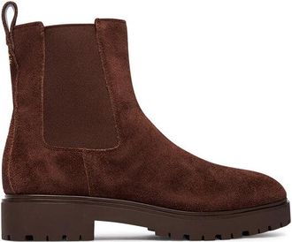 Lauren Ralph Lauren Klassische Stiefeletten Allyson Suede Bootie 802974477004 Braun
