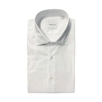 Bagutta Herren, Shirts, Wei&szlig;, XLGr&ouml;&szlig;e
