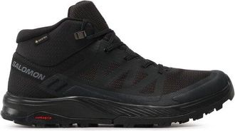 Salomon Trekkingschuhe Outrise Mid Gtx L47143500 Schwarz