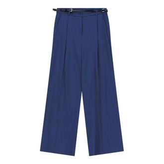 Imperial Femme, Pantalons, Bleu, Taille: 38 FR Pantalone