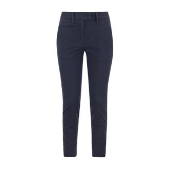 Dondup Femme, Pantalons, Bleu, Taille: W30 Pantalon Perfect Slim-fit
