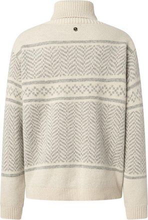 Joop Rollkragenpullover Korol hochwertiges Jacquardmuster, mit Kaschmiranteil