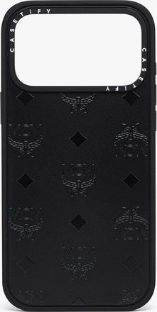 MCM iPhone 17 Pro Max Impact-iPhone-H&uuml;lle MCM X CASETiFY mit Monogramm