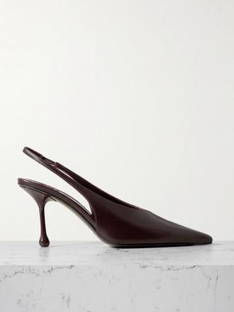 Jimmy Choo London Escarpins En Cuir Isa 80 - Bordeaux