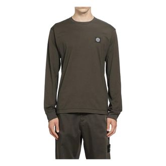 Stone Island Homme, Tops, Gris, Taille: L Long Sleeve Hauts