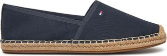 Tommy Hilfiger Espadrilles Tommy Hilfiger Flag Canvas Espadrille FW0FW08541 Dunkelblau