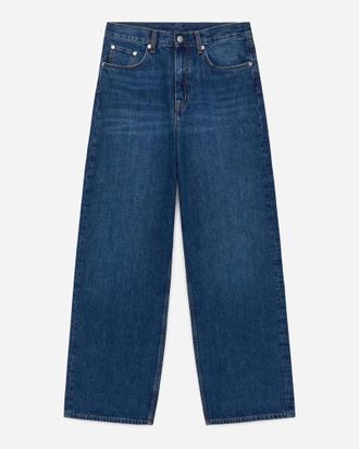 Arket CORAL Wide Jeans -Blau