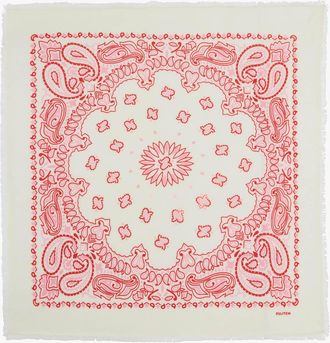 Kujten Grand bandana cachemire imprim&eacute; - Grand Bandana Hachiko Bico