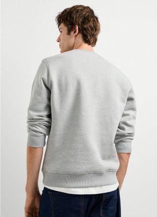 Pepe Jeans London Sweatshirt JEFFERSON CREW mit Logostickerei, Baumwollmix