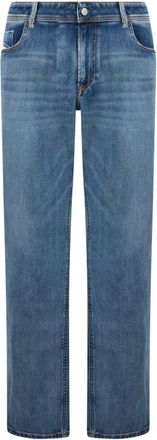 Diesel Jean Droit en Denim Polyvalent - Homme - Jeans - Bleu - Taille: W40