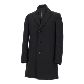 HUGO BOSS Homme, Manteaux, Noir, Taille: L H-Hyde Coat