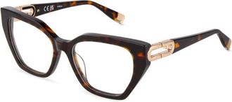 Furla Femme, Accessoires, Brun, Taille: 54 MM Vfua94 Optical Frame