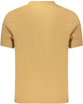 Timberland Logo-Embroidered Cotton T-Shirt - Brown