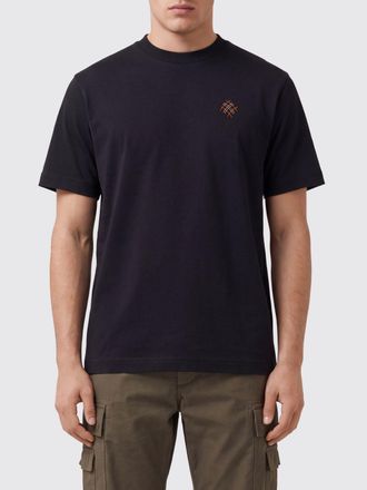 Burberry Baumwoll-T-Shirt mit Rundhalsausschnitt und Equestrian Knight-Logo