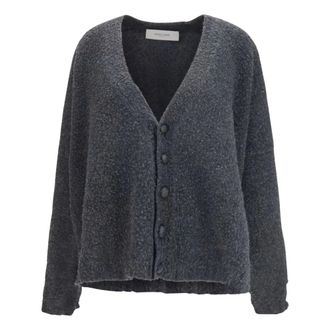 Golden Goose Wollcardigan mit Casentino-Effekt - - Knitwear - Damen - Grau - XS