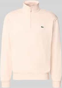 Lacoste Regular Fit Troyer aus Baumwoll-Mix