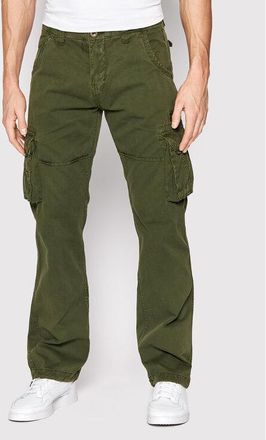 Alpha Industries Alpha Industries Stoffhose Jet 101212 Gr&uuml;n Straight Fit