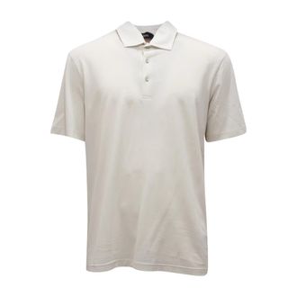 Herno Cr&ecirc;pe Polo Shirt - - Tops - Herren - Wei&szlig; - 4XL