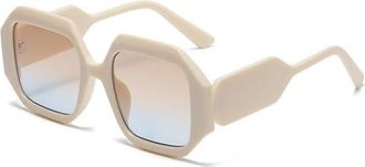 Generic Lunettes De Soleil Polaris&eacute;es Vintage For Femme, Monture Large, Style Streetwear, Id&eacute;ales For Les Trajets Domicile-travail, Le Sport Et Les Vacances.(