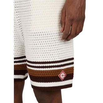 Casablanca Short en maille en coton
