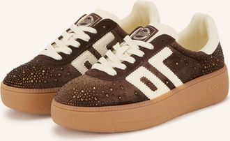 Back70 Back 70 Sneaker Mit Schmucksteinen braun