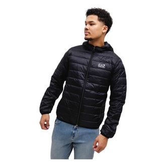 Emporio Armani Core Identity Packable Daunenjacke - - Jackets - Herren - Schwarzk - XL