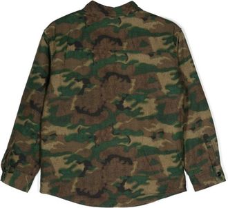 Dsquared2 Camouflage Cotton Shirt - Multicolor