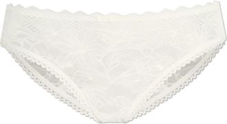 Emporio Armani Femme, Sous-v&ecirc;tements, Blanc, Taille: 36 FR ASV Eternal Lace Briefs